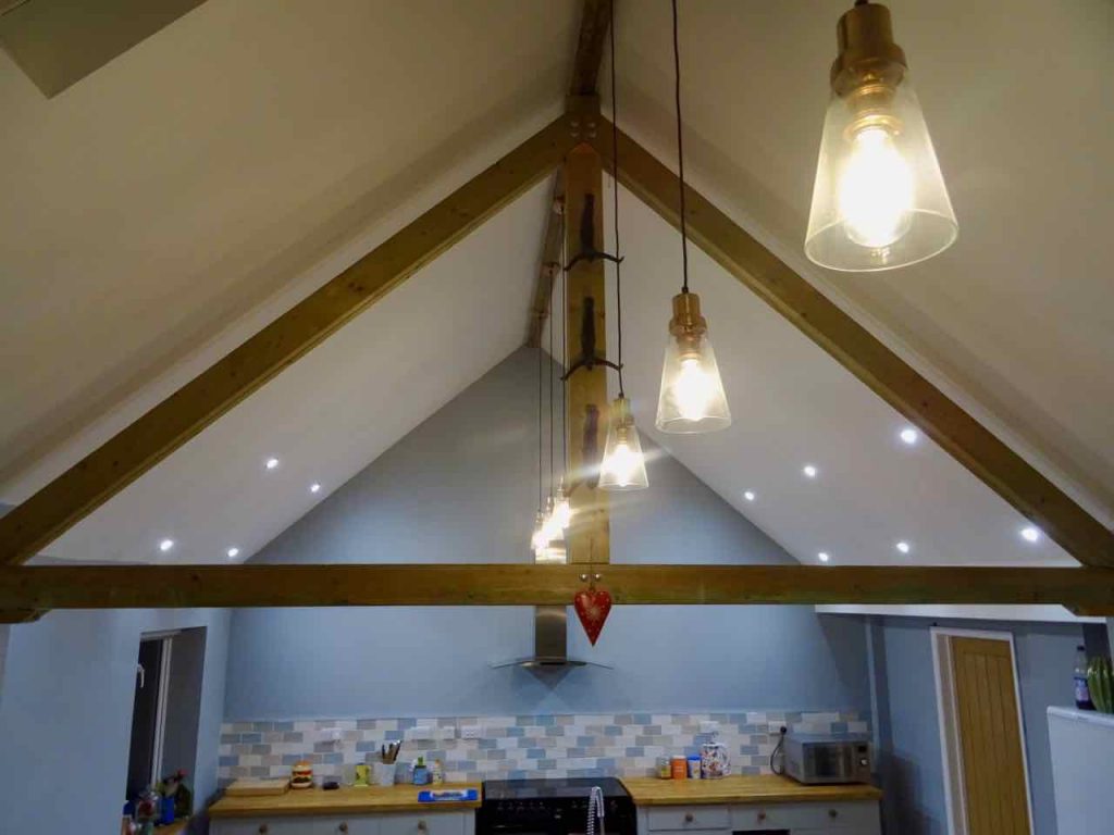 Electric Supply to Log Cabin – Stowmarket - JDH Electrics