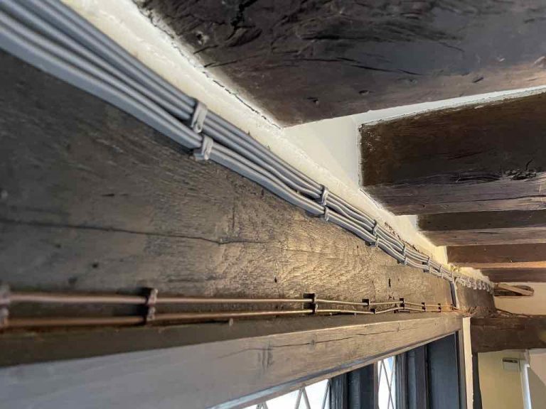 Electric Supply to Log Cabin – Stowmarket - JDH Electrics